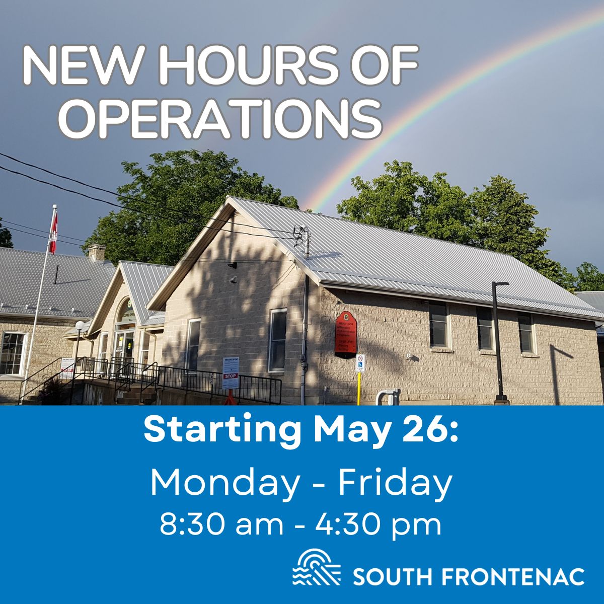 New Hours of Operation
